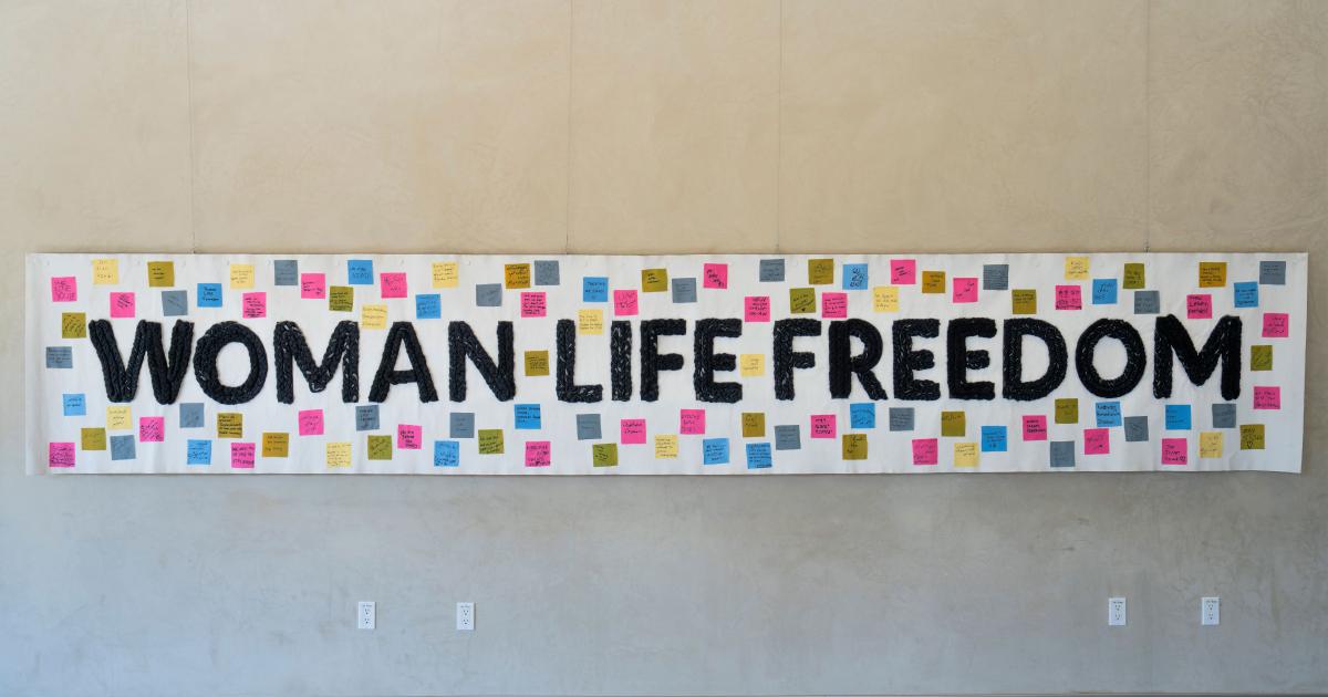 Woman, Life, Freedom: women’s rights the focus of new installation | CMHR